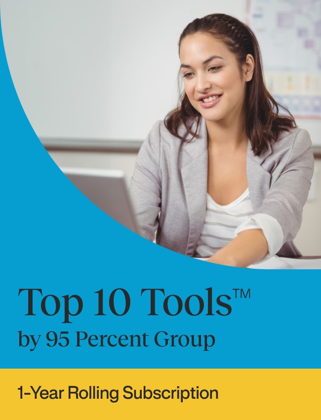 Top 10 Tools™ by 95 Percent Group, Standard, 12 Months of Access