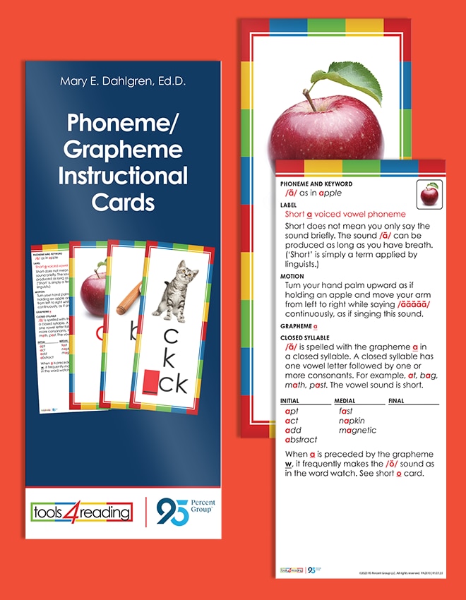 Phoneme/Grapheme Instructional Cards, Teacher SetÂ Â