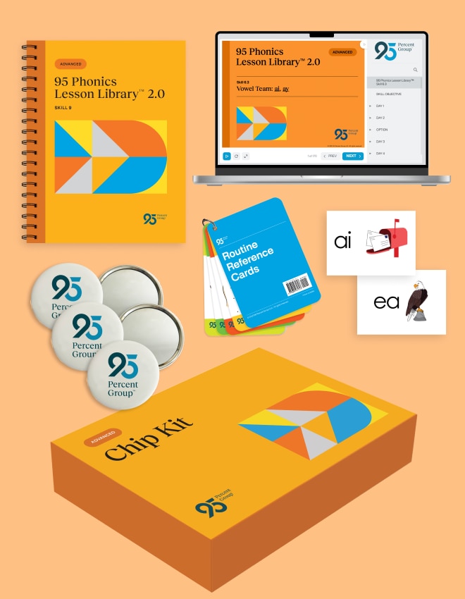 95 Phonics Lesson Library™ 2.0 - Advanced Skills Print Kit