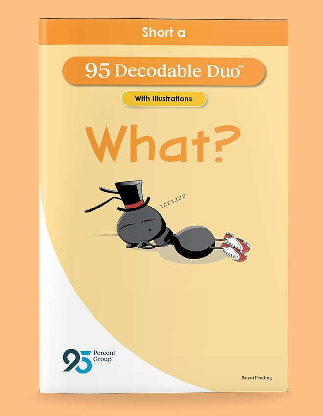 What? 95 Decodable Duoâ„¢ Set for 6 Students, Kindergarten