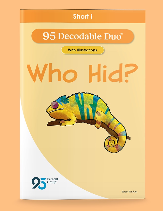 Who Hid? 95 Decodable Duoâ„¢ Set for 6 Students, Kindergarten