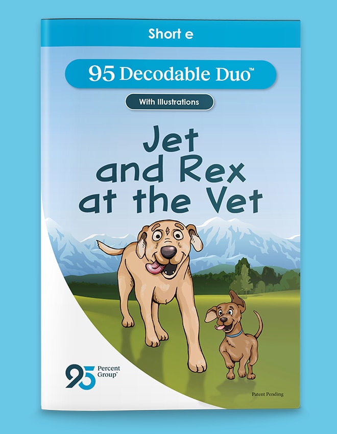 Jet and Rex at the Vet 95 Decodable Duoâ„¢ Set for 6 Students, 1st Grade