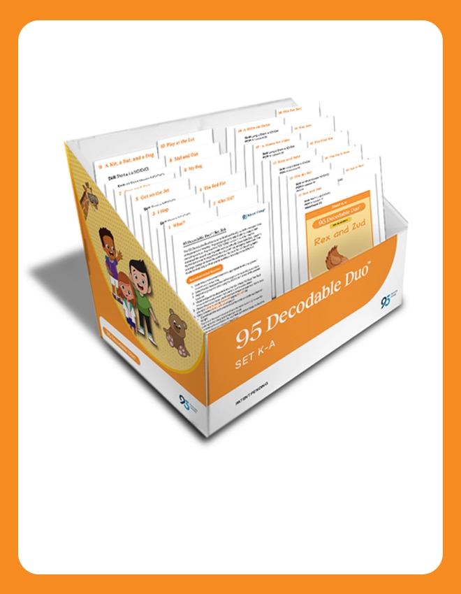 95 Decodable Duo™ Complete Kindergarten Set: 20 Titles, 6 Sets per ...