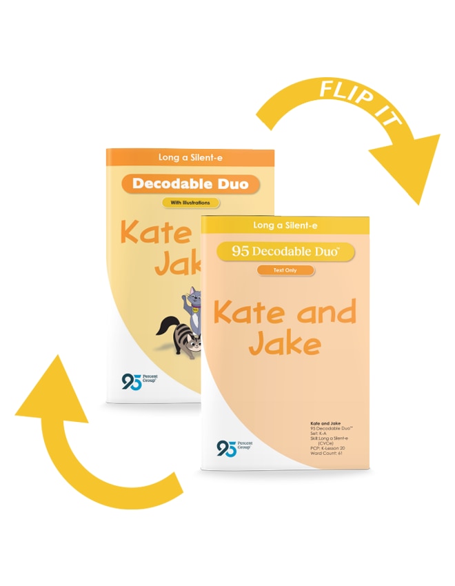 95 Decodable Duo™ Complete Kindergarten Set: 20 Titles, 6 Sets per ...