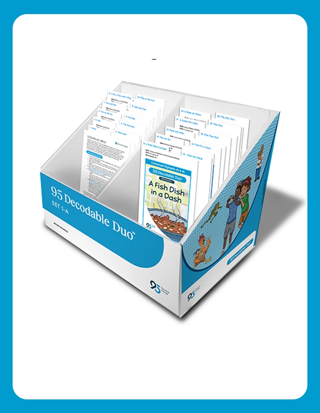 95 Decodable Duo™ Complete 1st Grade Set: 20 Titles, 6 Sets per Title ...