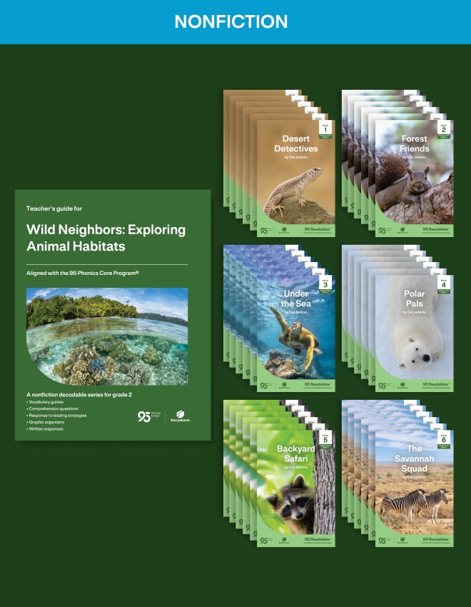 95 Readables™ Nonfiction: Grade 2, Wild Neighbors: Exploring Animal ...