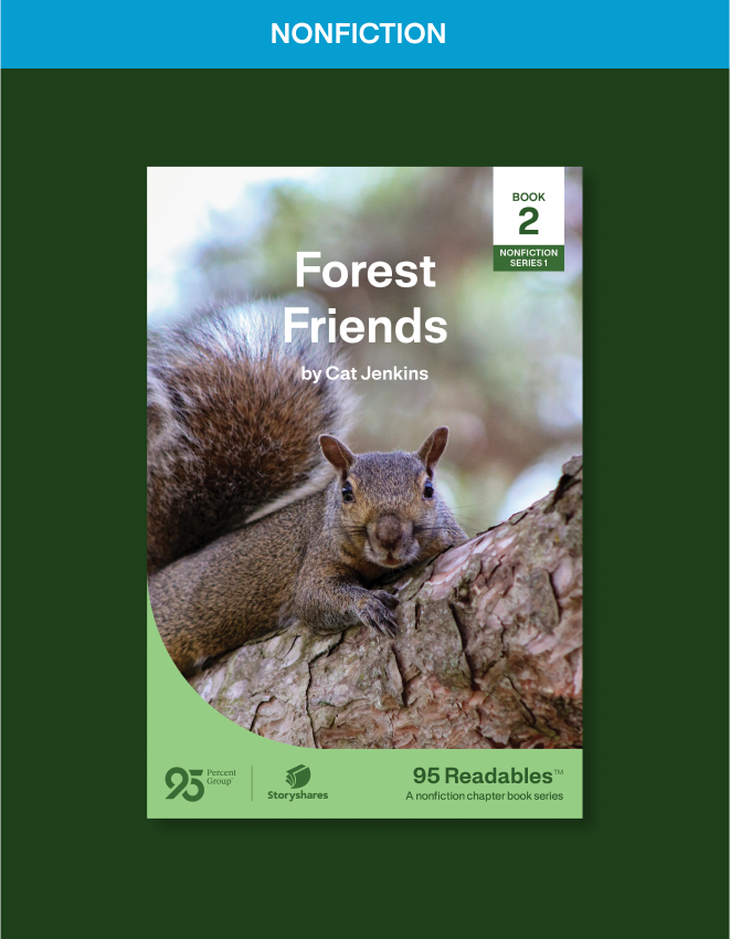 Forest Friends: 95 Readables Nonfiction, 6 Copies of 1 Book, Grade 2